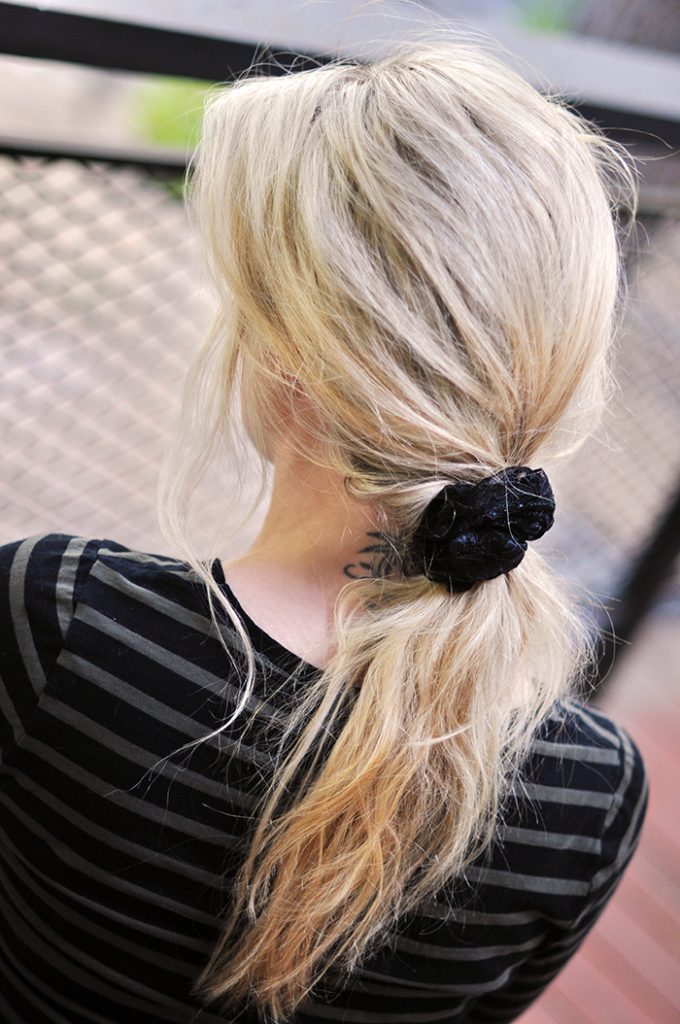 DIY Lace Scrunchie Tutorial (Use Any Fabric!)