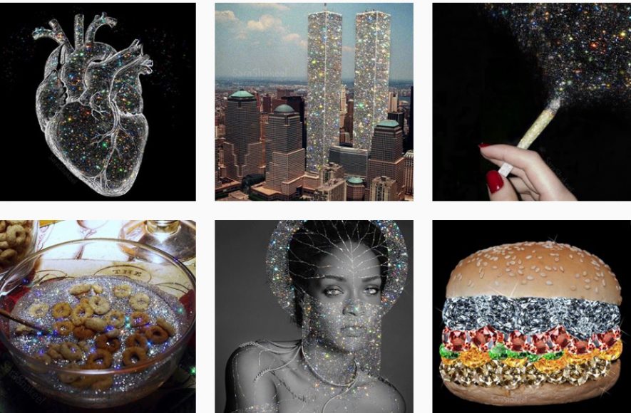 Artist Spotlight // Sara Shakeel Crystal & Collage Digital Artist