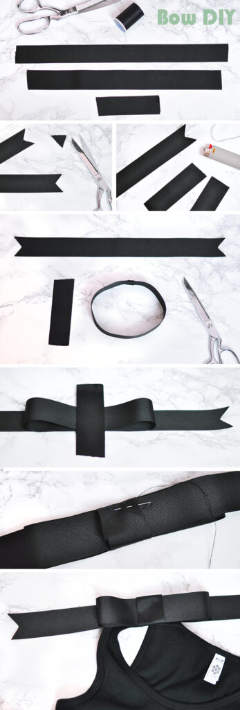 DIY // Upgrade a Ribbed Tank Top with Chic Bow Shoulders