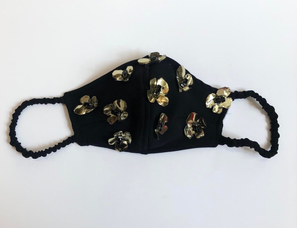 Face Mask, But Make it Fashion! Bejeweled Masks by Christian Siriano