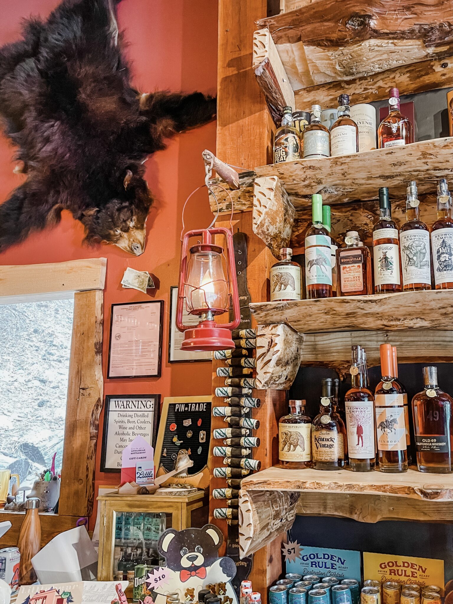 Shopping in Lake Arrowhead // Littlebear Bottleshop