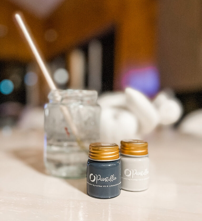 DIY Abstract Art // How to Paint Over An Existing Canvas Painting