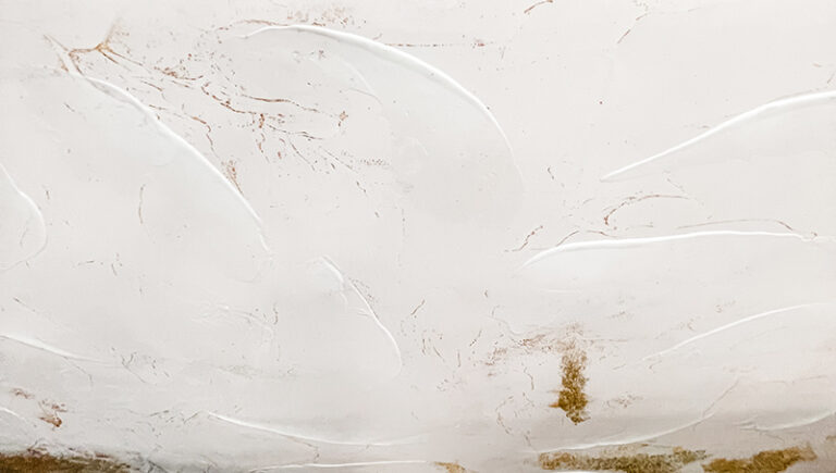 DIY Abstract Art // How to Paint Over An Existing Canvas Painting