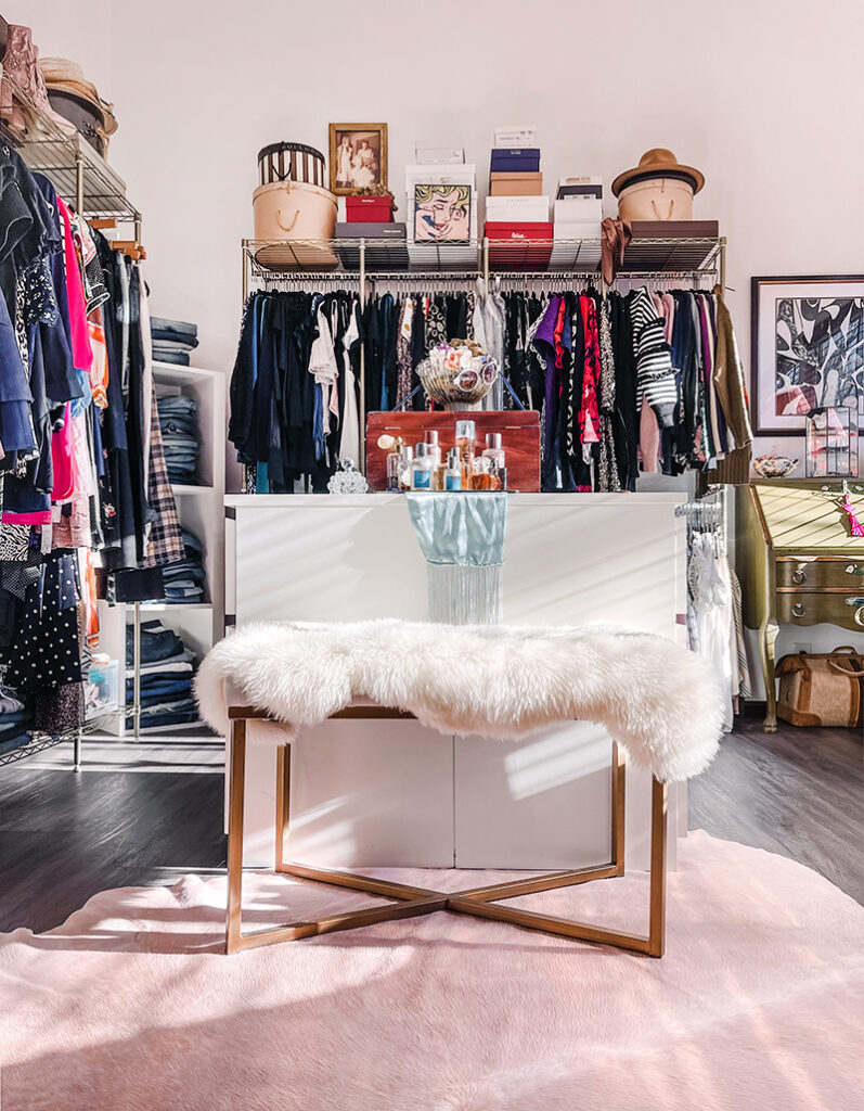 Townhouse Tour // My Closet Room Reveal