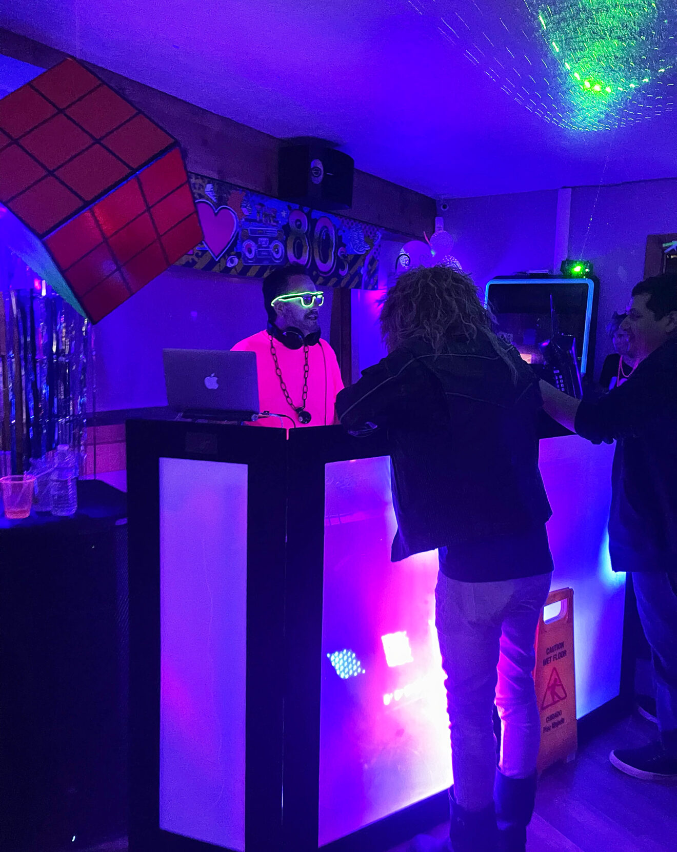 DIY Oversized Rubik’s Cubes for Epic 80’s Party Decor