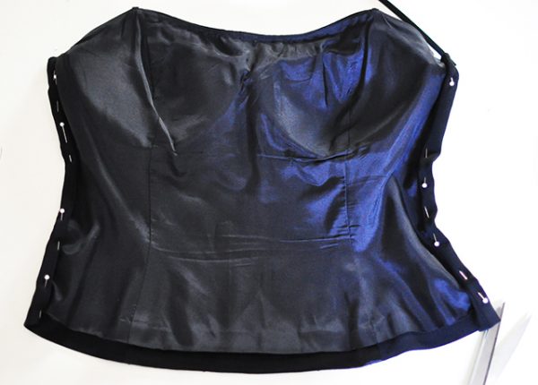 Refashion DIY // Open Back Lace Up Top