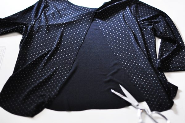 No-Sew Refashion DIY // From Dress to Open Back Top