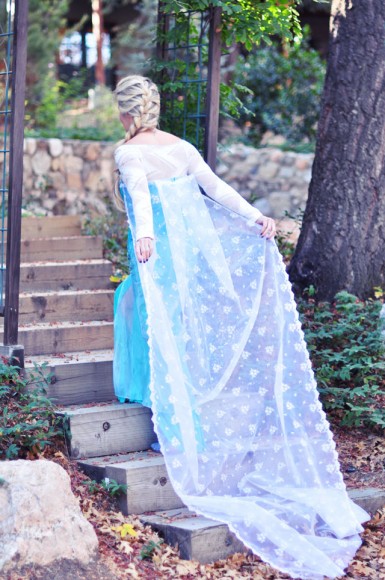 DIY Frozen Elsa Snow Queen Costume // Let it Go!