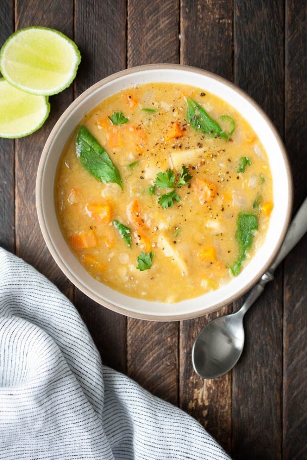 Soup Recipe // Instant Pot Split Pea & Lentil Soup