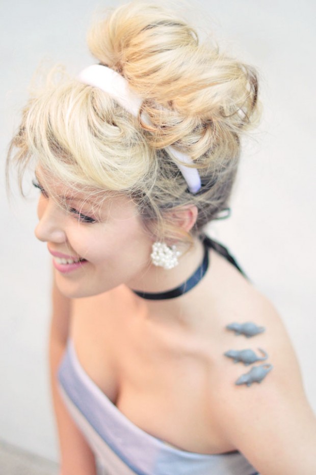 DIY Halloween Costume // How-to Cinderella Makeup + Hair Tutorial