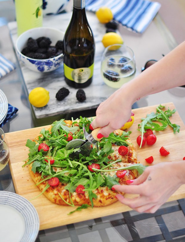 Ecco Prosecco Cocktail Recipe & Patio Pizza Party