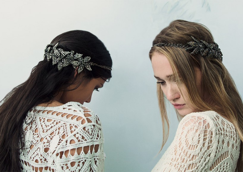 DIY Gold Starry Night Headband